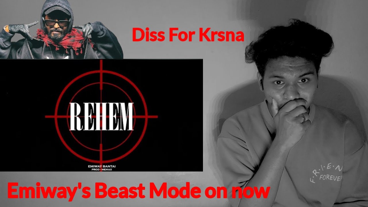 EMIWAY - REHEM (MUSIC BY - MEMAX) | OFFICIAL MUSIC VIDEO | Reaction ...