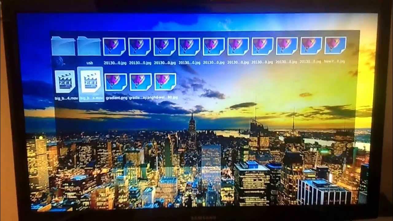 Sample QML Media Player of a QtMultimedia Backend with OpenMAX on Raspberry Pi - YouTube