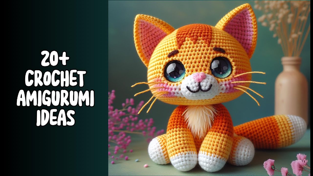 Crochet Magic: Adorable AI-Generated Amigurumi Characters - YouTube