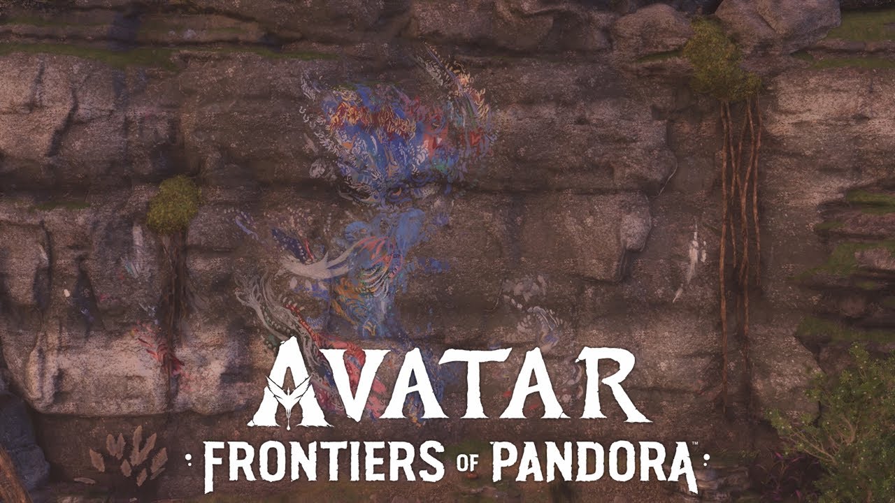 Der bemalt eine große Wand | AVATAR: FRONTIERS OF PANDORA #056 ...