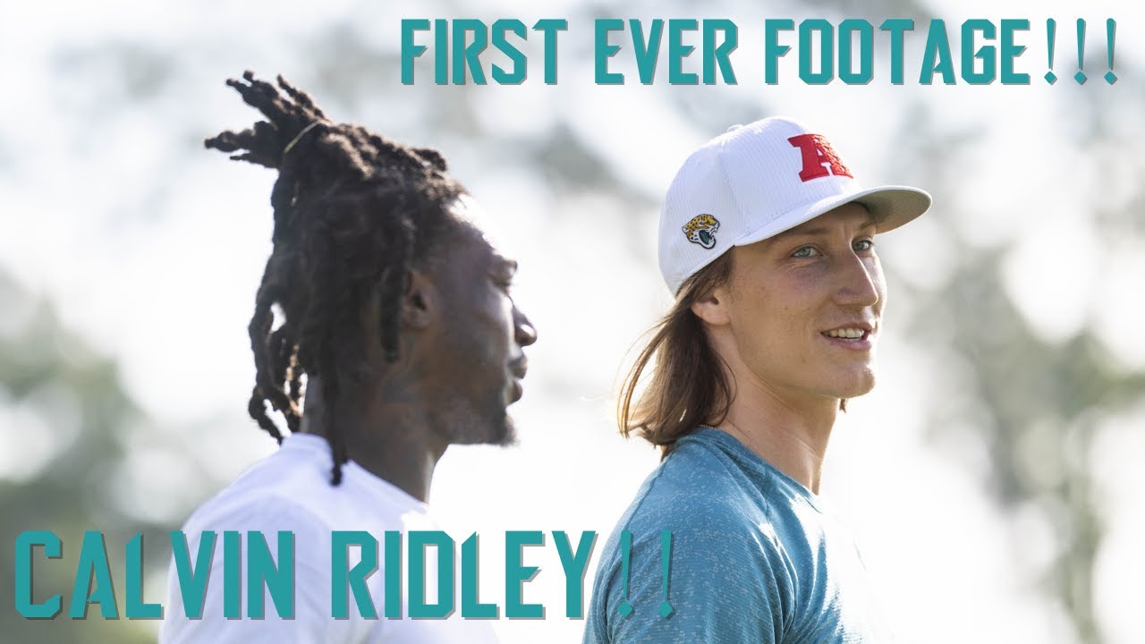 Jacksonville Jaguars - (1ST footage WORKOUT) Trevor Lawrence to Calvin ...
