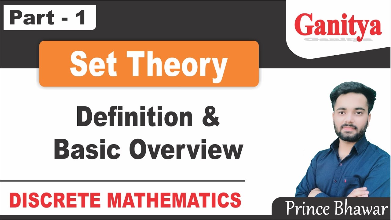 Set theory Discrete mathematics | Roster and Set builder form | Ganitya ...