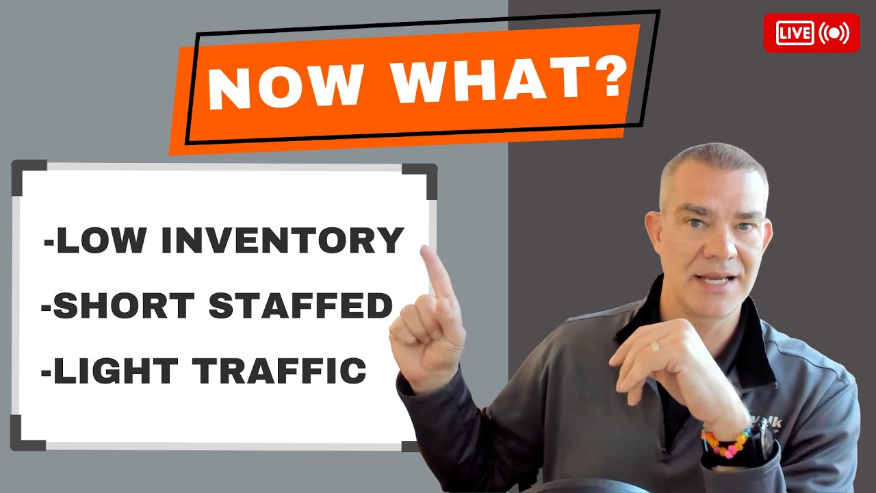 Short on Inventory, Short Staffed and Traffic is Light. Now What? - YouTube