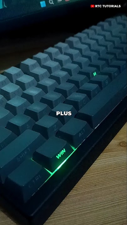 What is Windows + H for? - YouTube