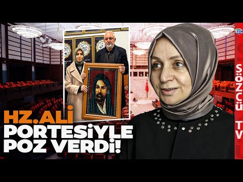 Leyla Şahin Usta'nın Alevi Sözleri Olay Olmuştu! Hz. Ali Portresiyle Böyle Poz Verdi!