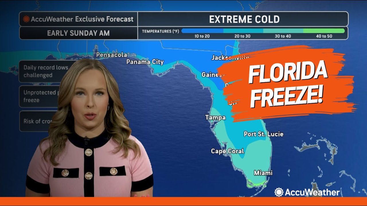 Extreme Cold Alert: Record-Breaking Freeze in Florida This Weekend ...
