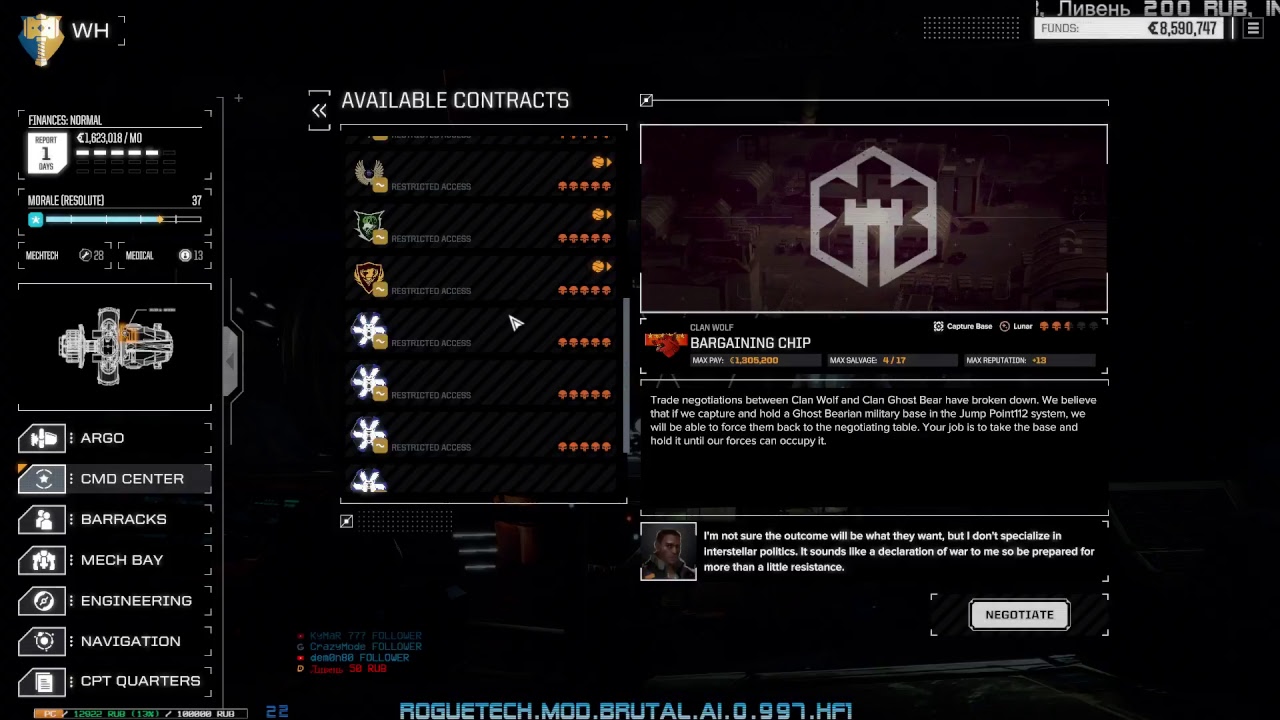 Battletech: Flashpoint [ Rogue Tech mod ] #29 - YouTube