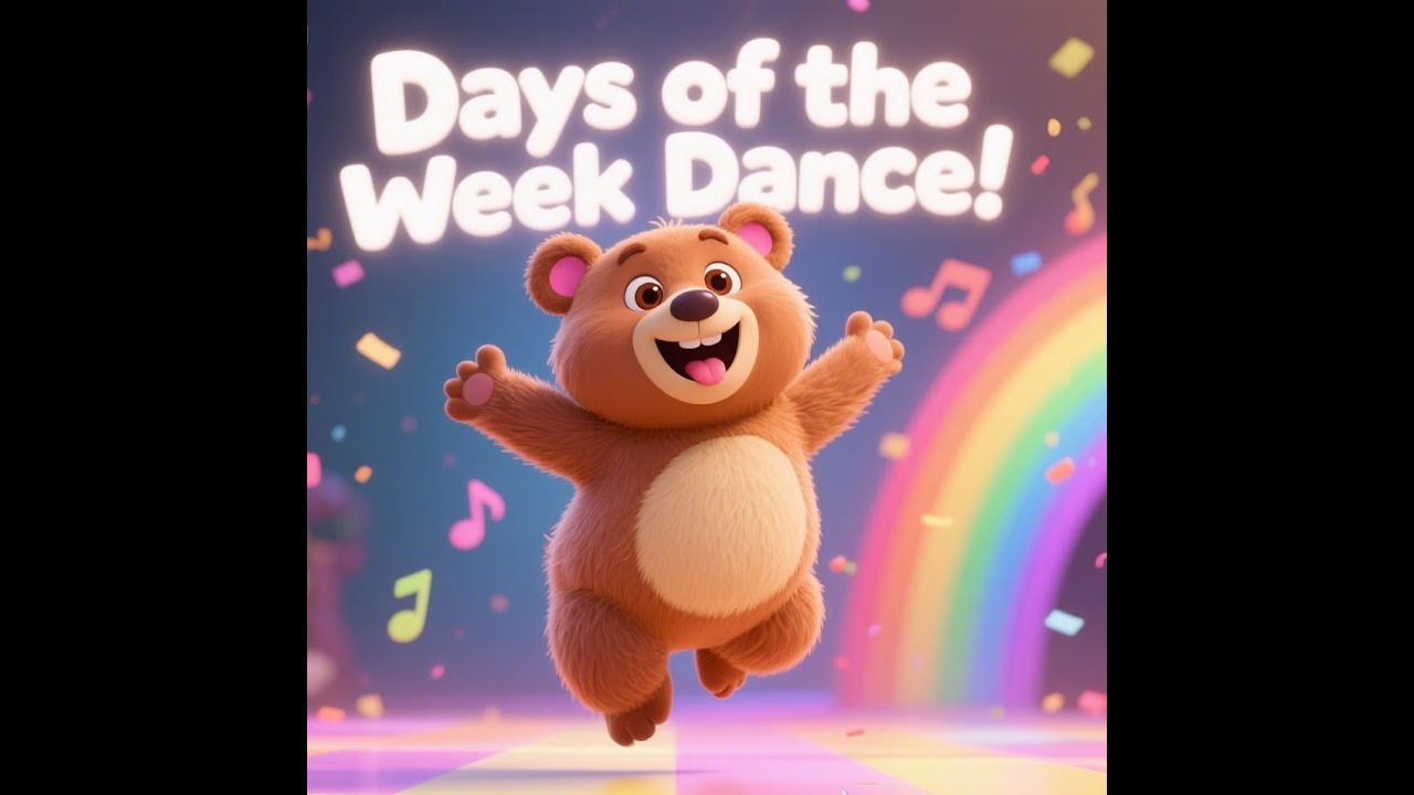 ⭐ Benny’s Days of the Week Dance – Learn the Days with Fun Moves! 🐻🎵 ...