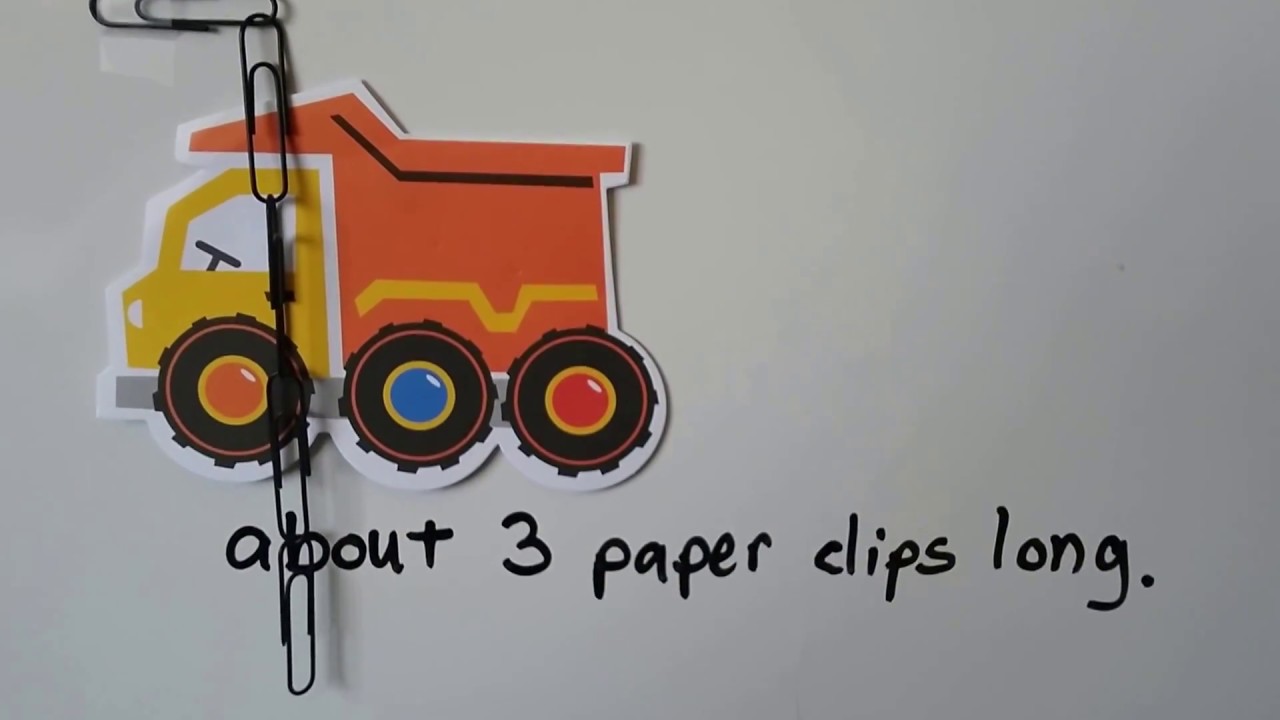 Grade 1 Math 9.4, Make a non-standard measuring tool - YouTube