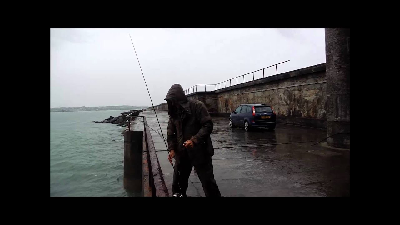Fishing In Wales Holyhead Breakwater - YouTube