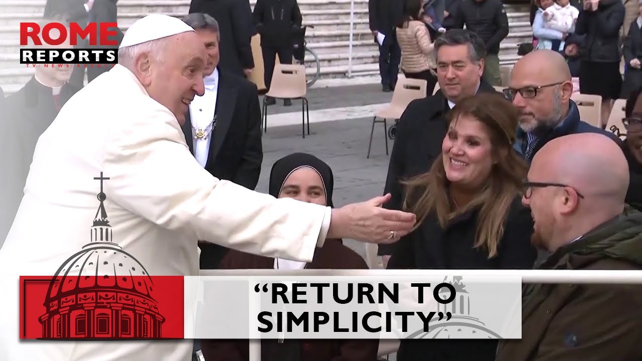 #GeneralAudience: #Pope Francis calls for “a return to simplicity” to ...