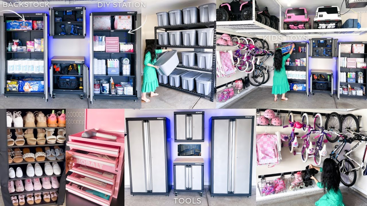 ULTIMATE GARAGE ORGANIZATION | 10 Genius Storage Hacks to Transform ...