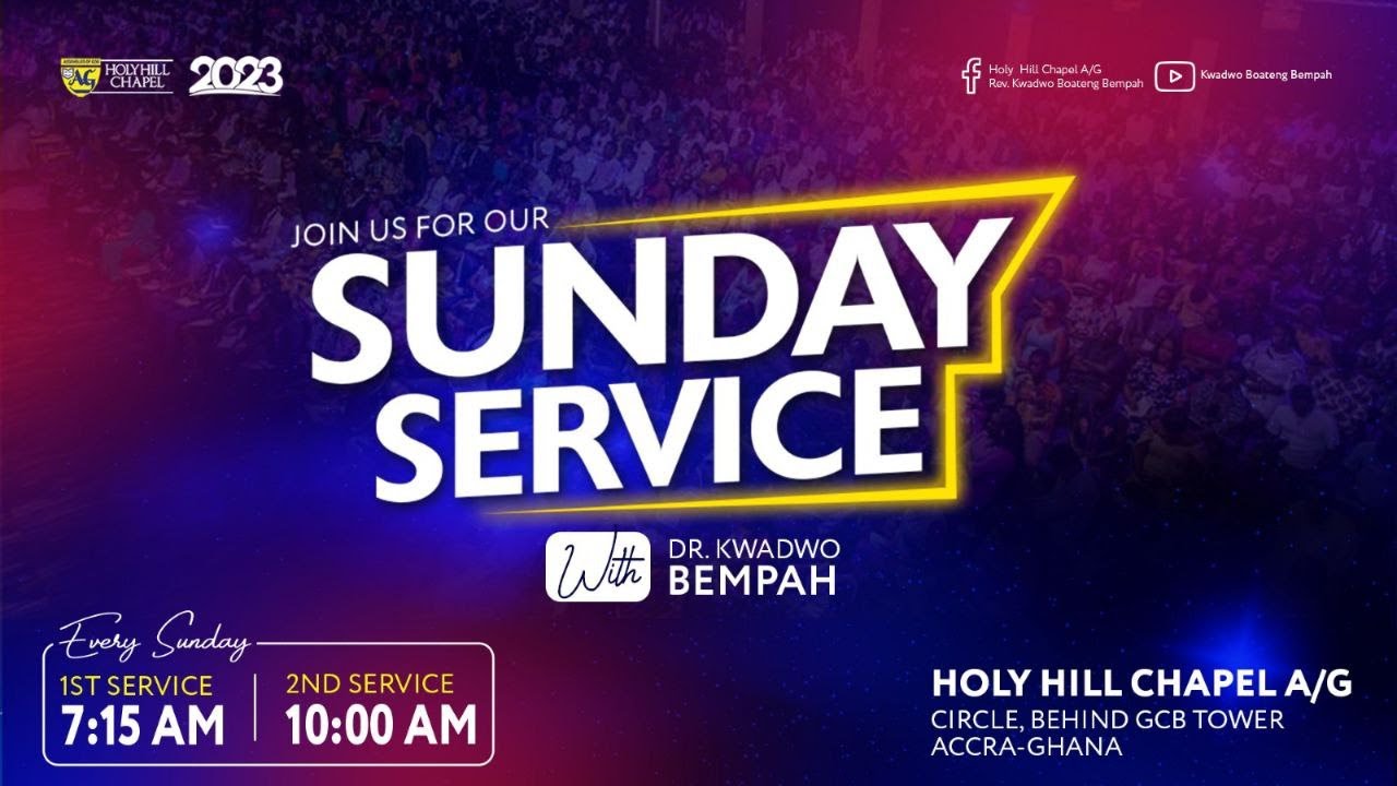 Decoding The Power Of Sacrifice In Service - Rev. Prince Aggrey || 22nd ...