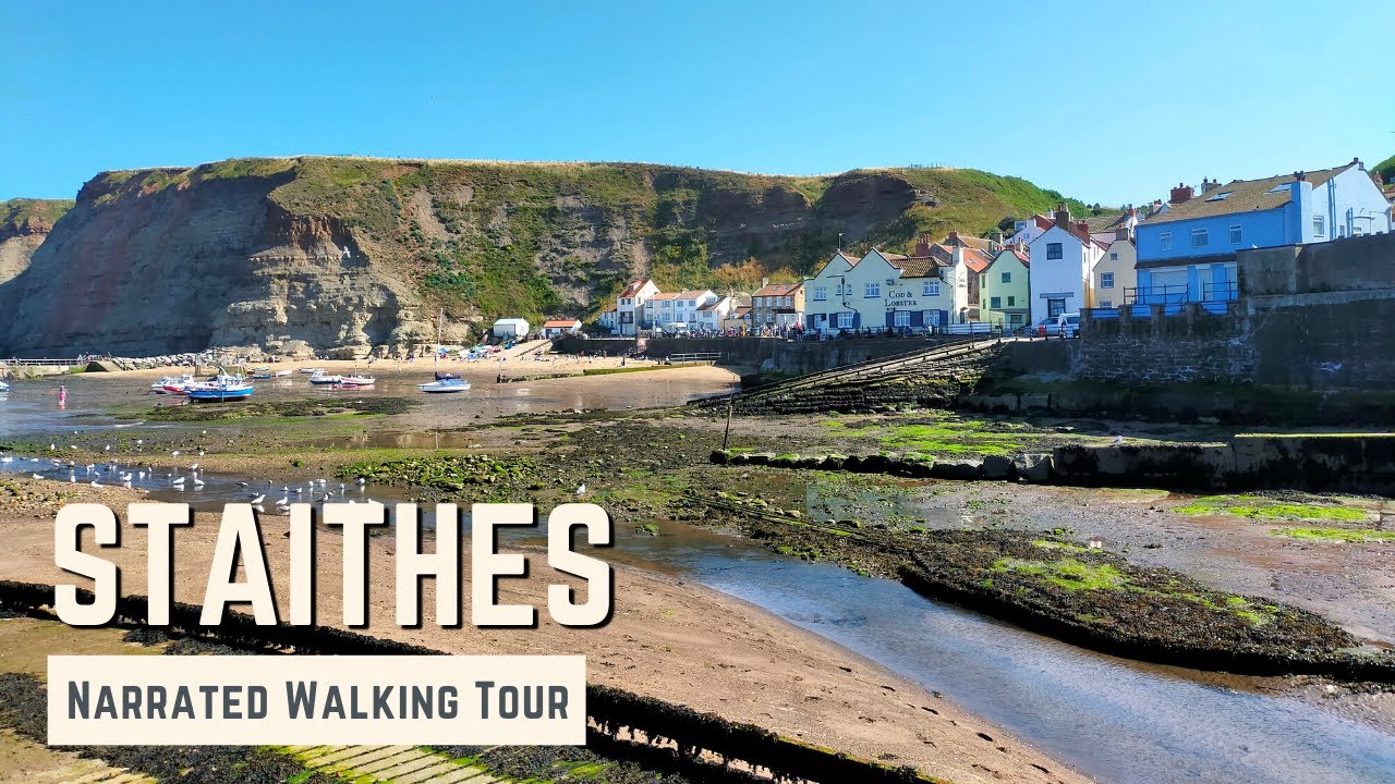 STAITHES | 4K Narrated Walking Tour | Let's Walk 2021 - YouTube