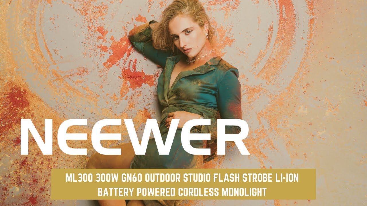 Introducing the Neewer ML300 300W Flash Strobe - YouTube