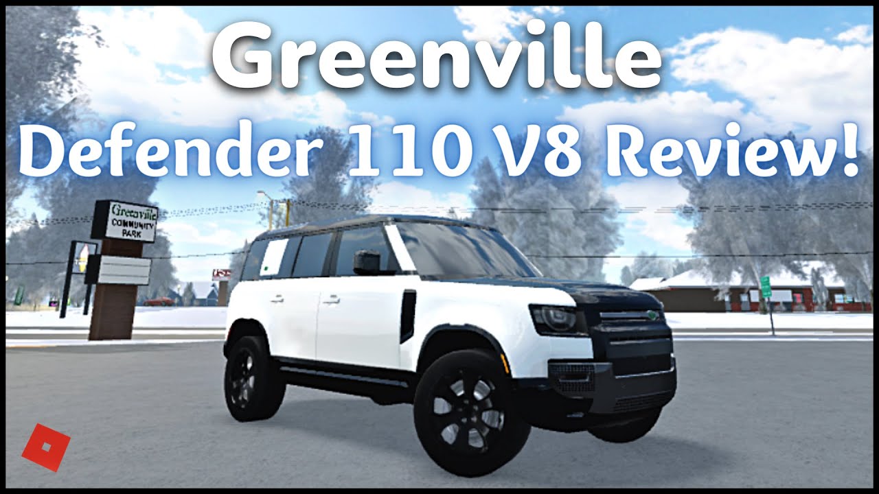 500+ HP!! // 2022 Land Rover Defender V8 Review! // Greenville Roblox ...