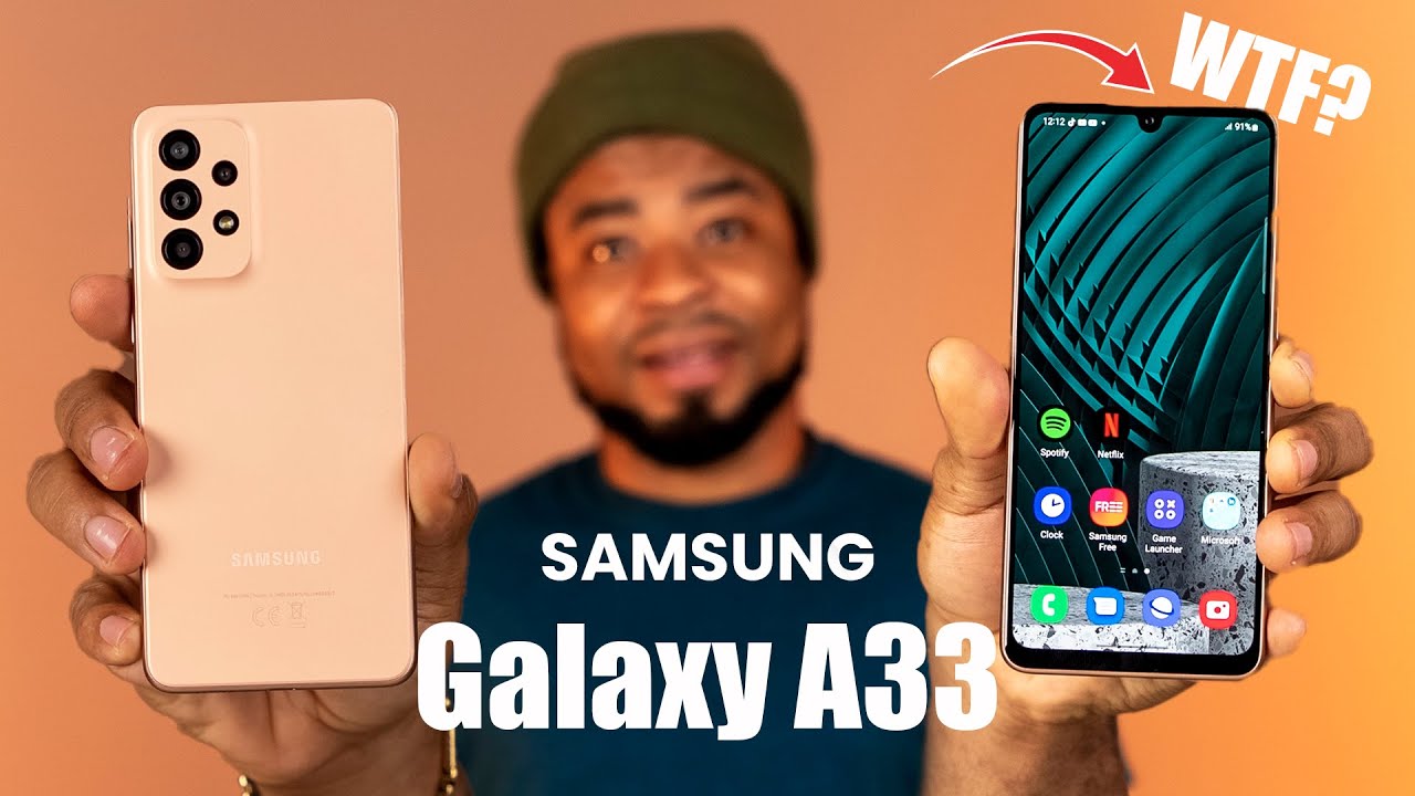 Samsung Galaxy A33 hands on Video Review Unboxing - WhatMobile