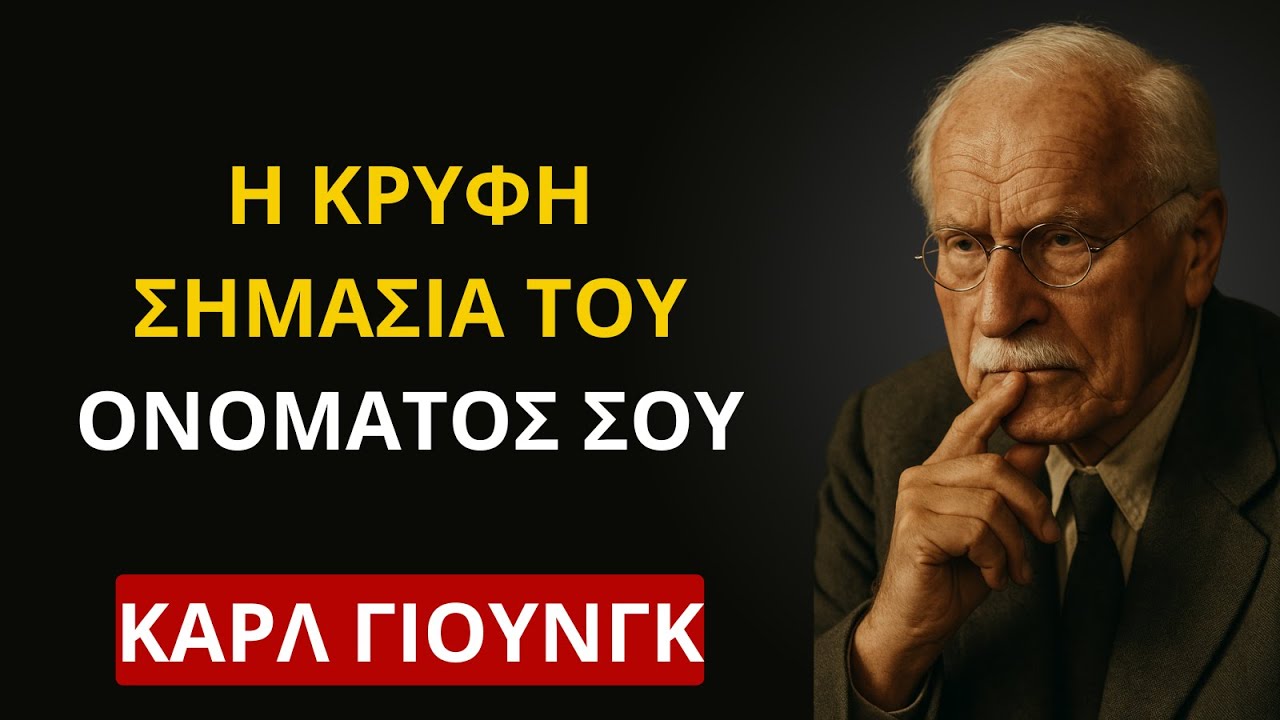 ΤΟ ΟΝΟΜΑ ΣΟΥ ΑΠΟΚΑΛΥΠΤΕΙ ΠΕΡΙΣΣΟΤΕΡΑ ΑΠΟ ΟΣΑ ΦΑΝΤΑΖΕΣΑΙ – ΚΑΡΛ ΓΙΟΥΝΓΚ ...