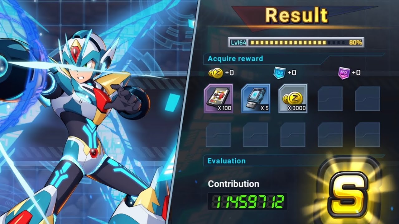 Diver Armor X - Sigma Final W guild raid 11.4 mill - Megaman X Dive ...