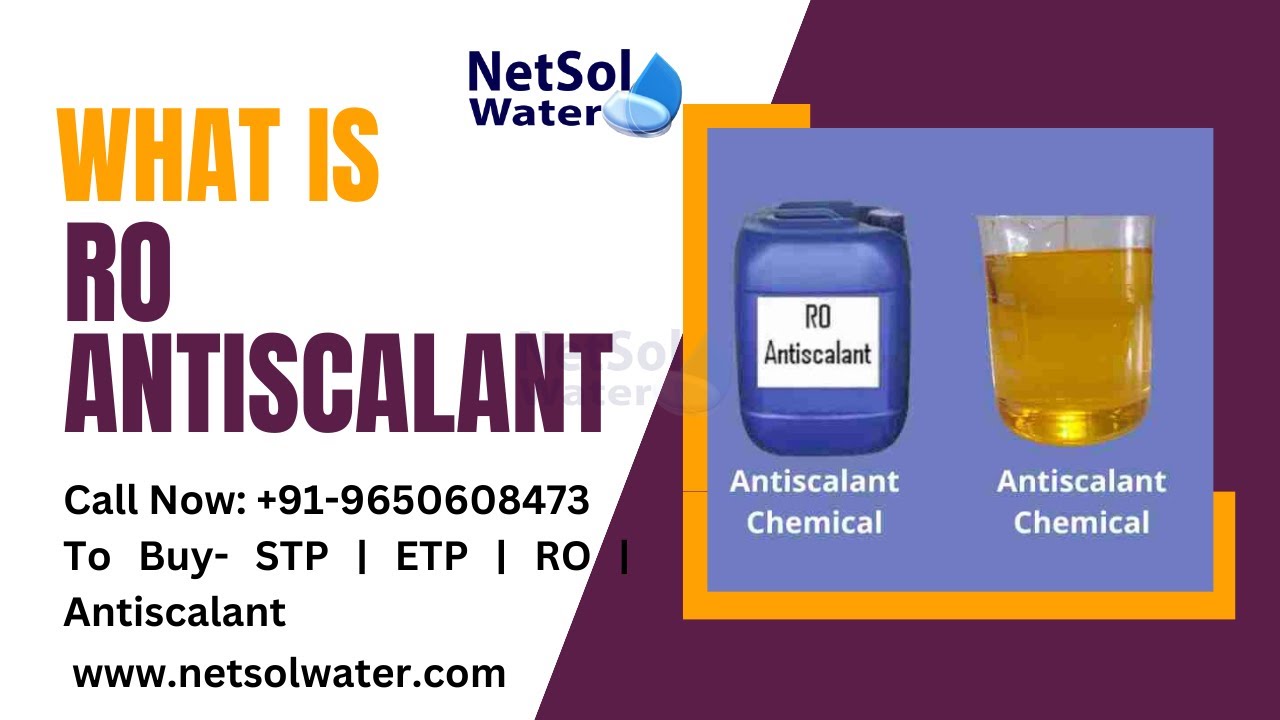 What is RO Antiscalant? Usage and Benefits for RO Plants - YouTube