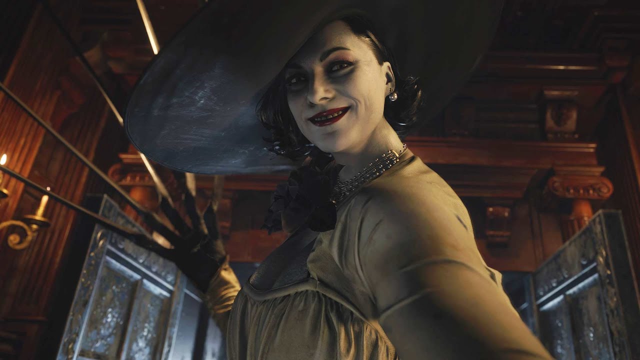 Resident Evil Village - Lady Dimitrescu Boss Fight 4K Ultra HD ...