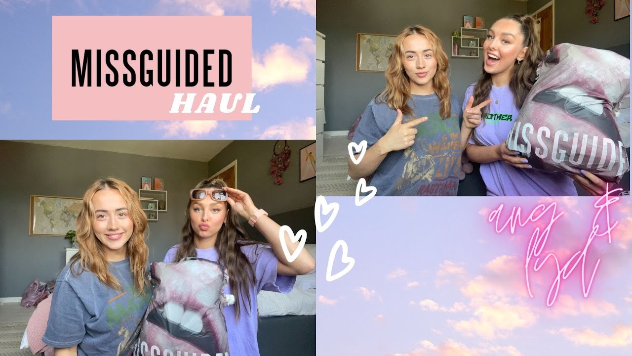 MISSGUIDED TRY ON HAUL | SPRING 2021 | angel & lydia - YouTube