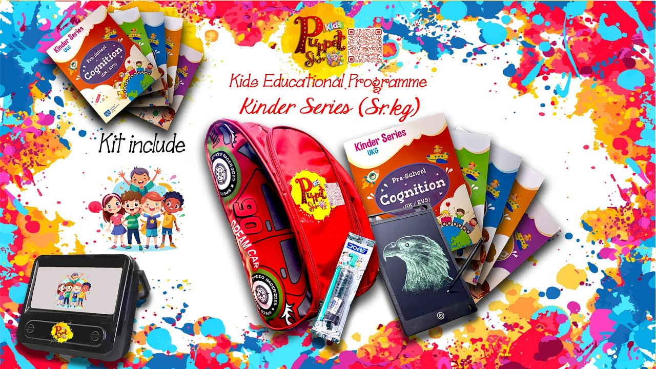 kinder series sr kg full syllabus advt - YouTube