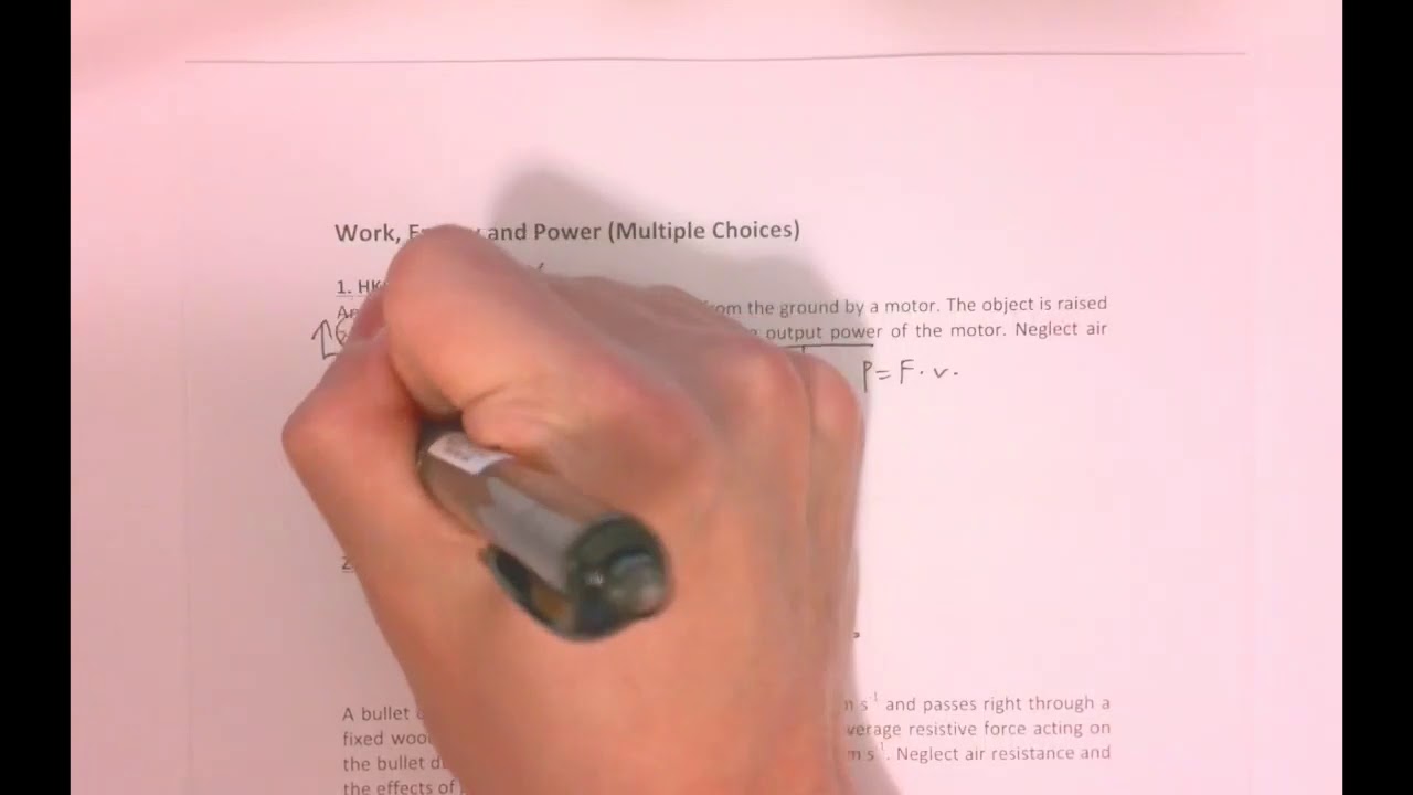 [秒殺 DSE Physics]Past Paper: HKDSE 2012 1A Q9 - YouTube