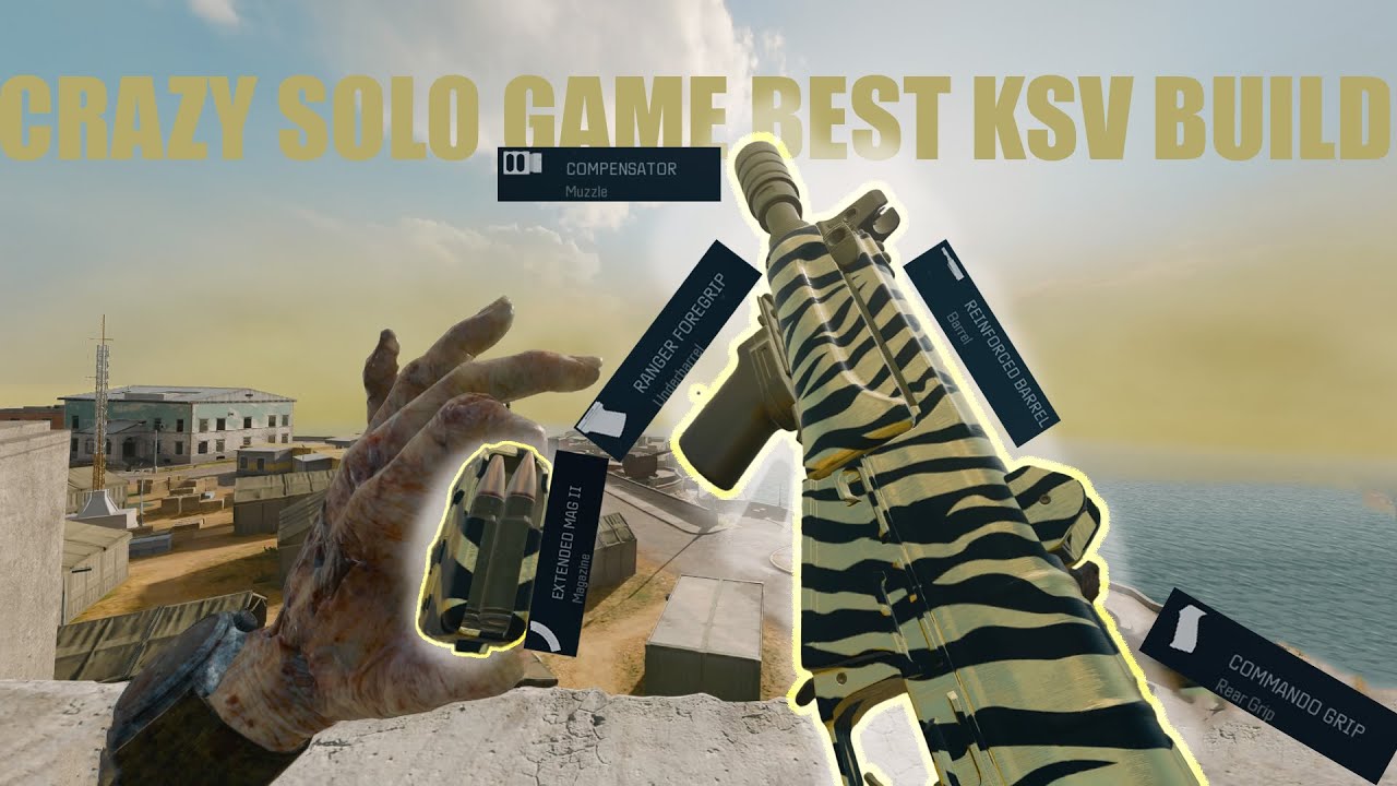 BEST KSV BUILD IN WARZONE - YouTube