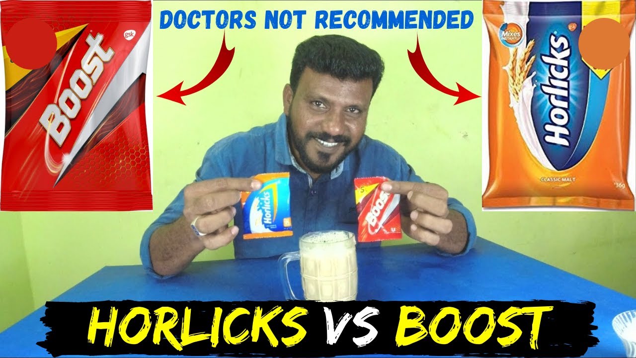 Horlicks vs Boost Mixing Taste Review | Jabarullah Sight - YouTube