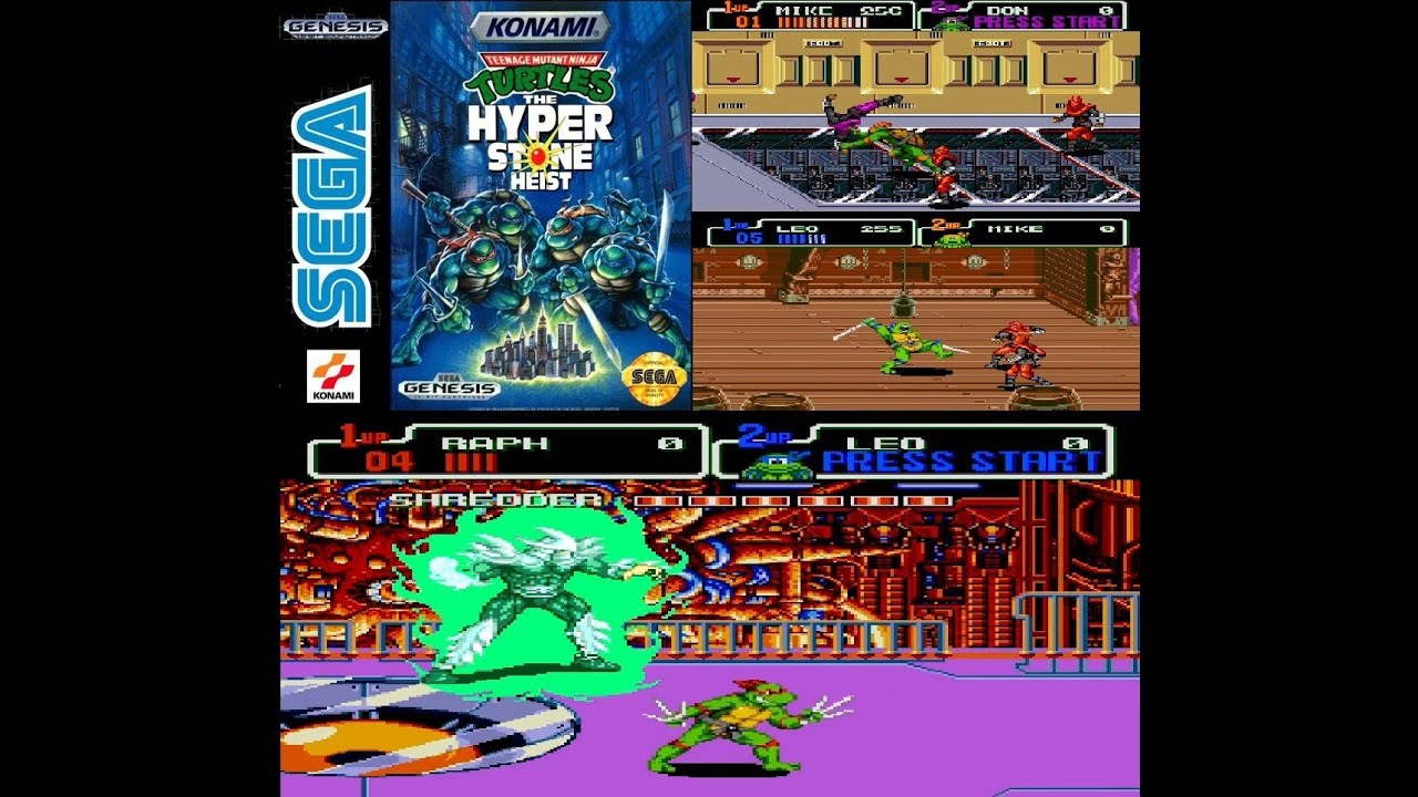 Teenage Mutant Ninja Turtles The Hyperstone Heist. Complete walkthrough ...