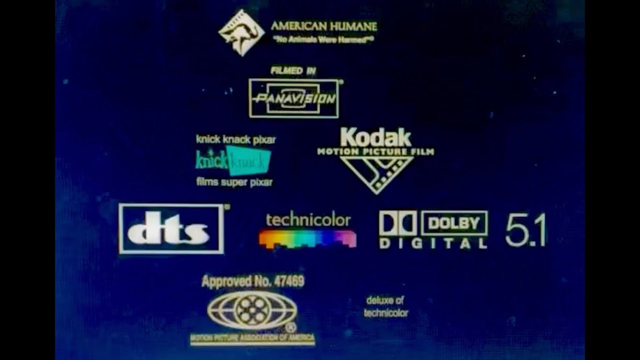 American Humane Panavision Knick Knack Kodak Dts Technicolor Digital ...