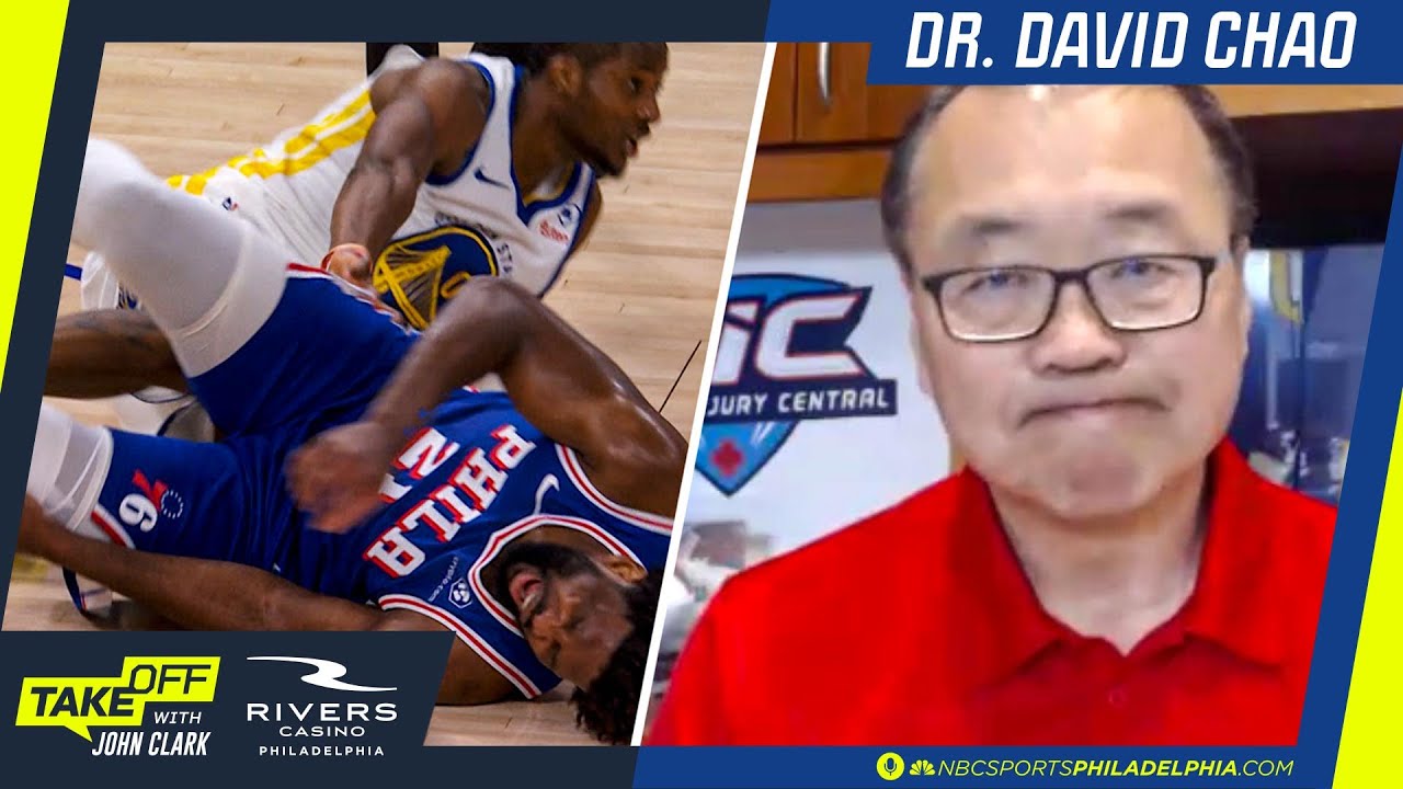 How long will Joel Embiid be out for? Dr. David Chao is pessimistic ...