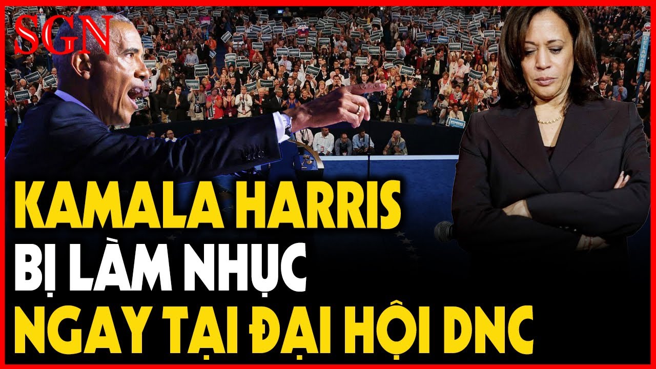 Kamala Harris BỊ LÀM NHỤC tại Đại hội DNC; Biden đối mặt VỤ KIỆN LỚN từ ...
