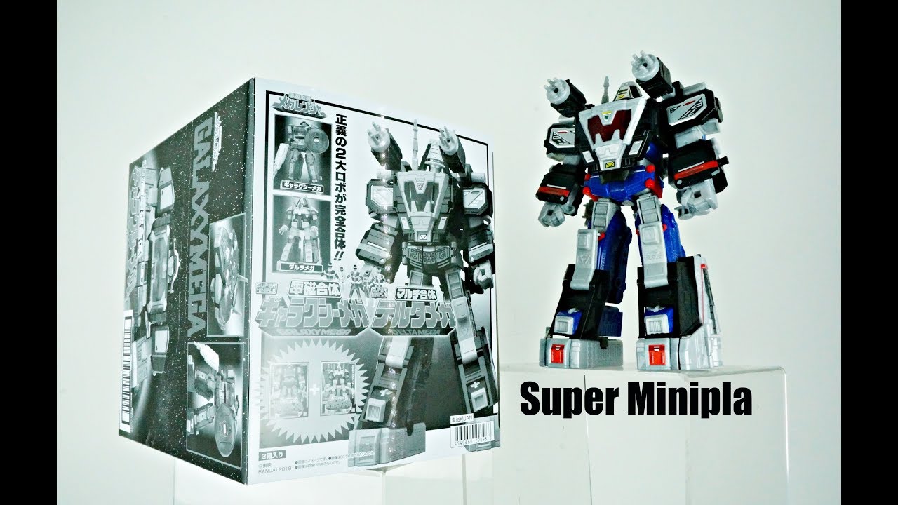 Review SUPER MINIPLA Galaxy Mega Vs Delta Mega - YouTube