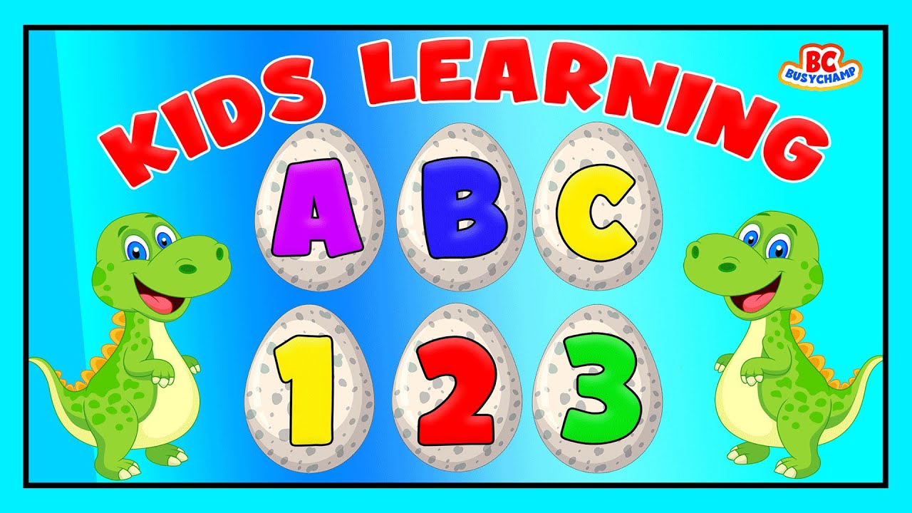 ABC and 123 Learning Videos For Toddlers | ABC Phonics Song For ...