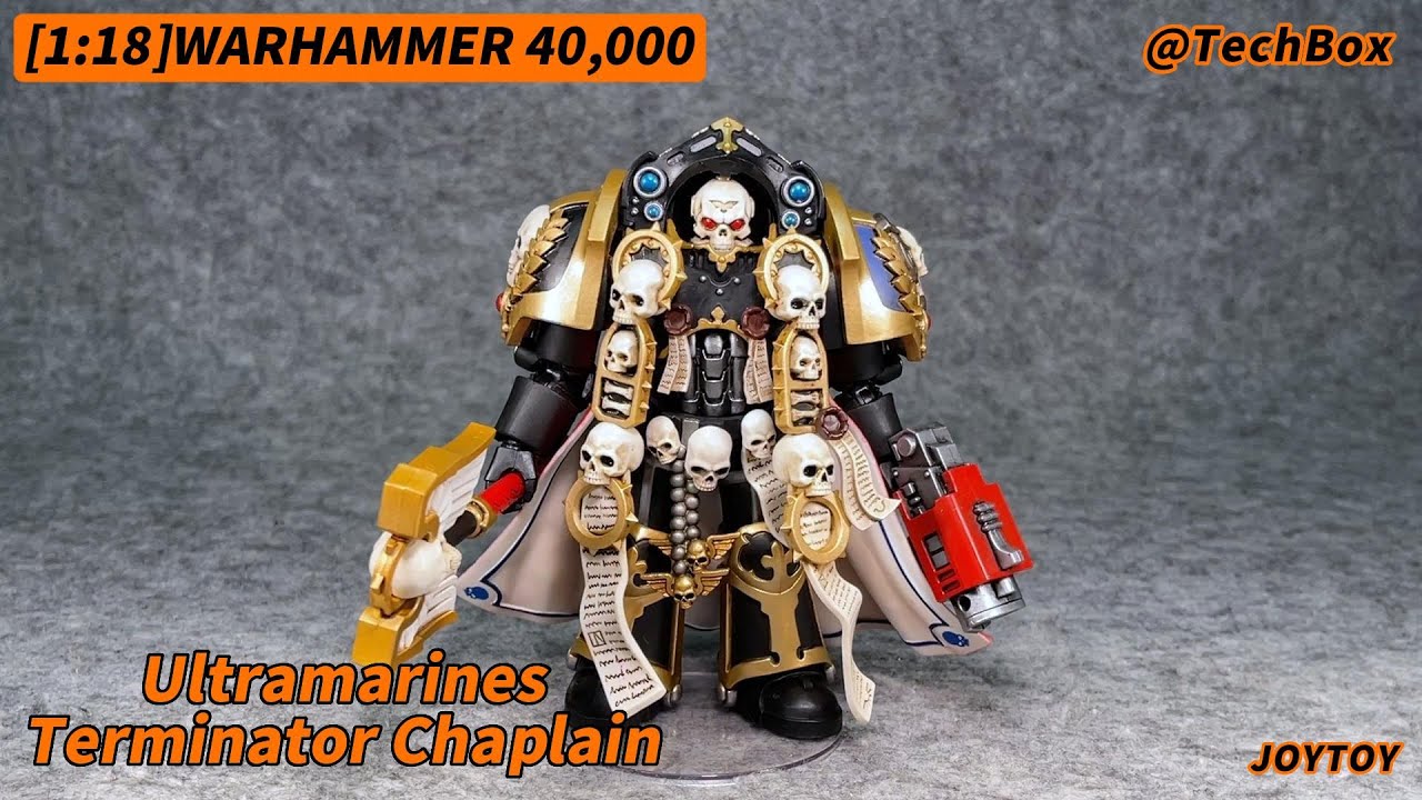 Joytoy Warhammer 40K, Ultramarines Terminator Chaplain - Brother Vanius ...