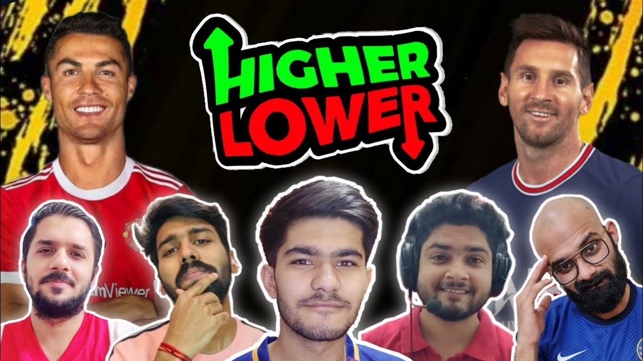 69 OR ELSE? Higher OR Lower Football Edition | @DrogBABA @DivyanshCR7 ...