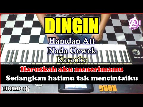 DINGIN Karaoke Hamdan Att | Cover Korg Pa3x (NadaCewek)