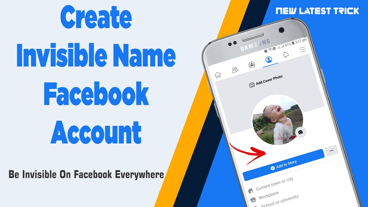 How To Create Invisible Name Facebook Account 2020 - New Trick After ...