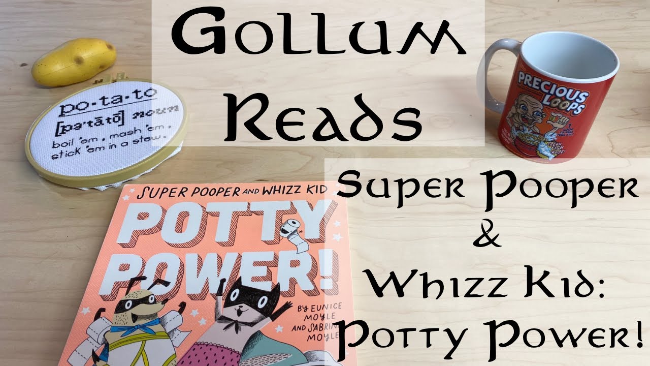 GOLLUM READS, Children's Books | Super Pooper and Whizz Kid: Potty ...