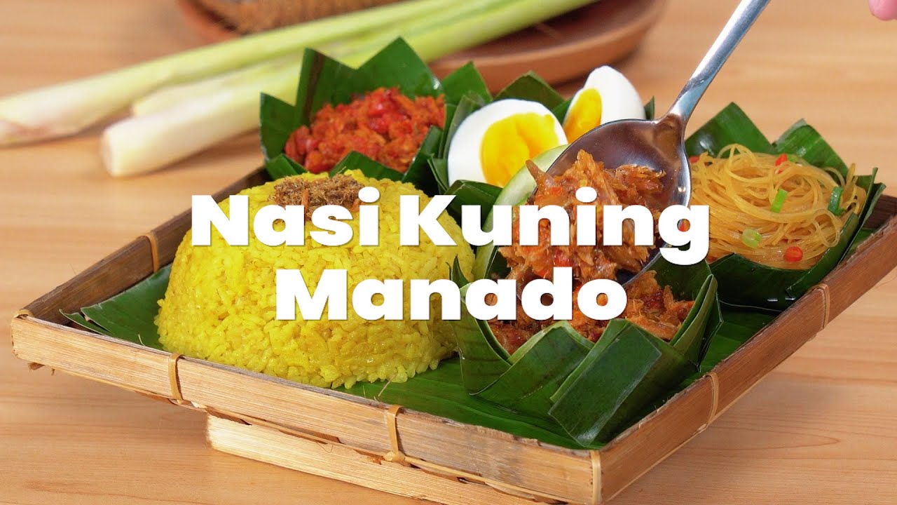 Resep Nasi Kuning Manado, Semakin Mudah Berkat Bango Bumbu Kuliner ...