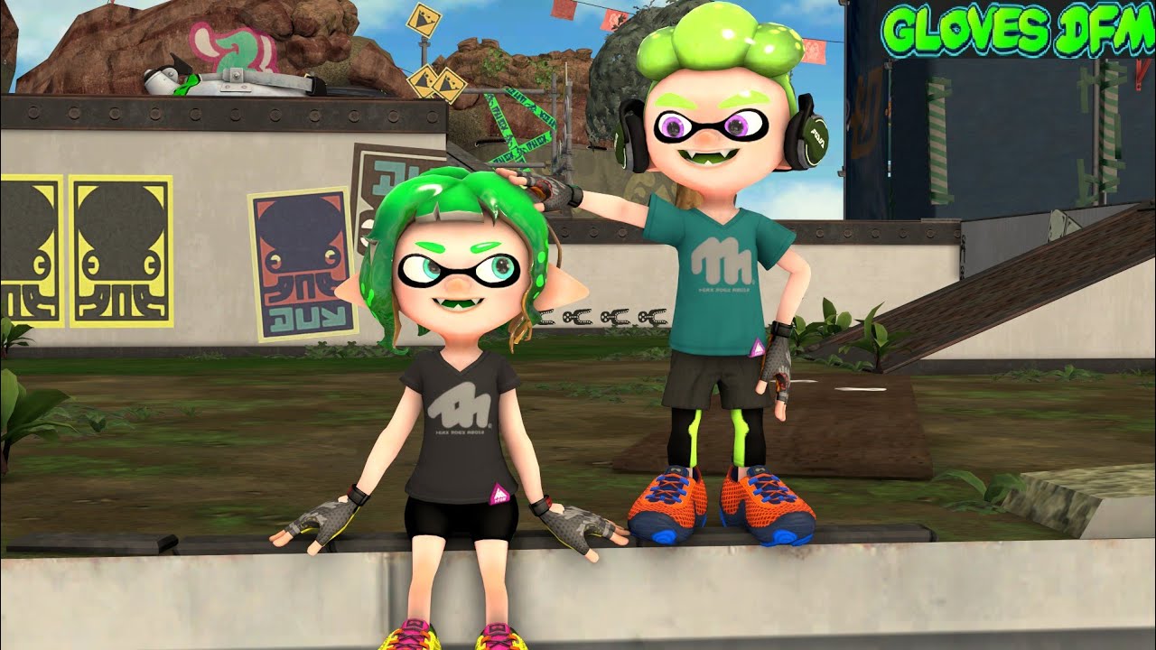 Splatoon SFM Mesh Head Pats Natsumi Animation Shorts - YouTube