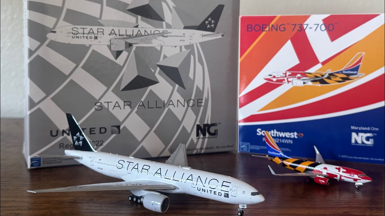 2 Special Livieries | Double NG Rewards Model Unboxing | Unboxings #24 ...