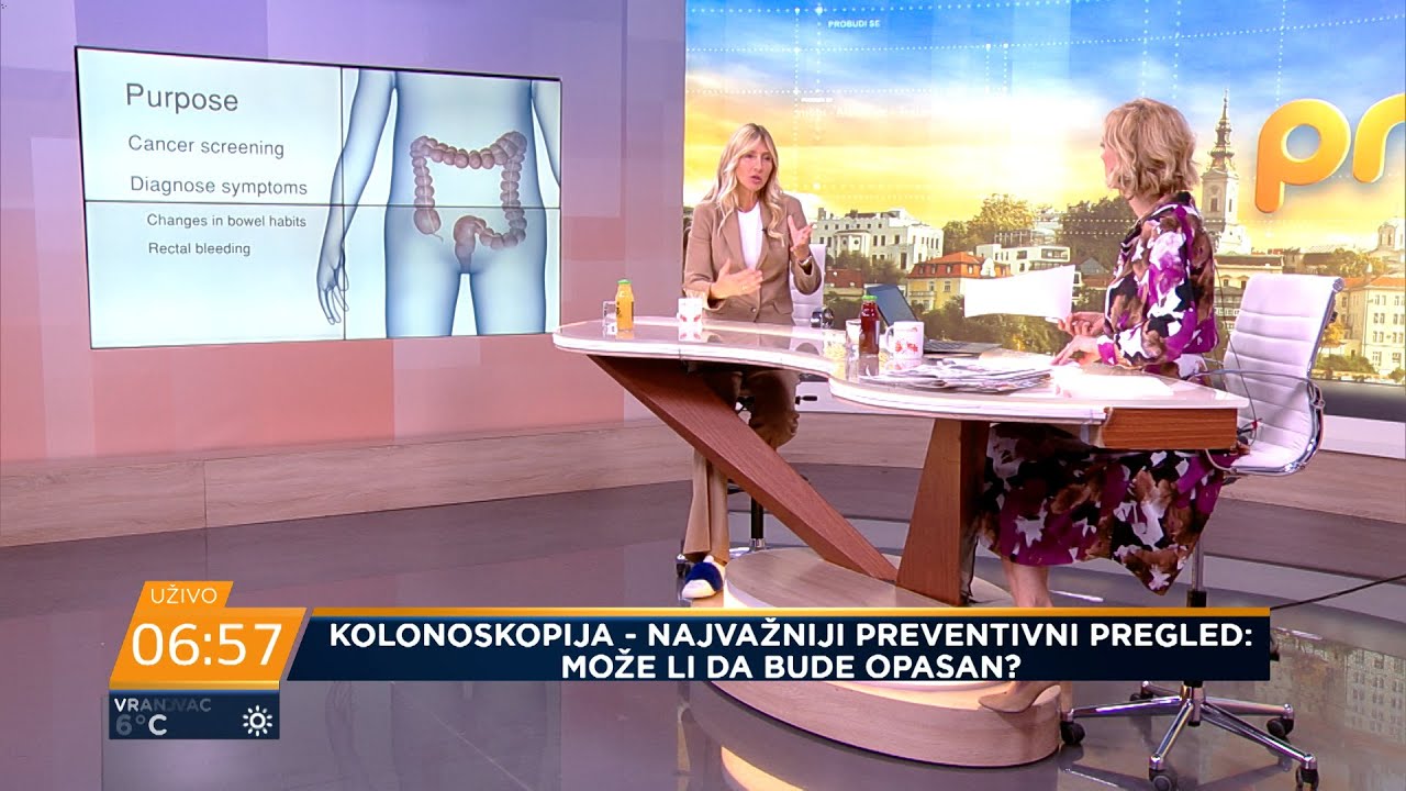 Bajec: Perforacija creva tokom kolonoskopije je retka - YouTube