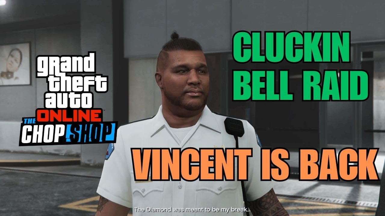 GTA Online Vincent's Call for Cluckin Bell Farm Raid - YouTube