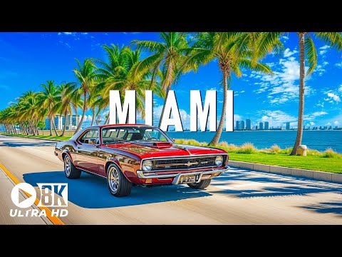 Miami 8K UHD - Enjoy The Pristine Beaches And Most Luxurious Resorts In America