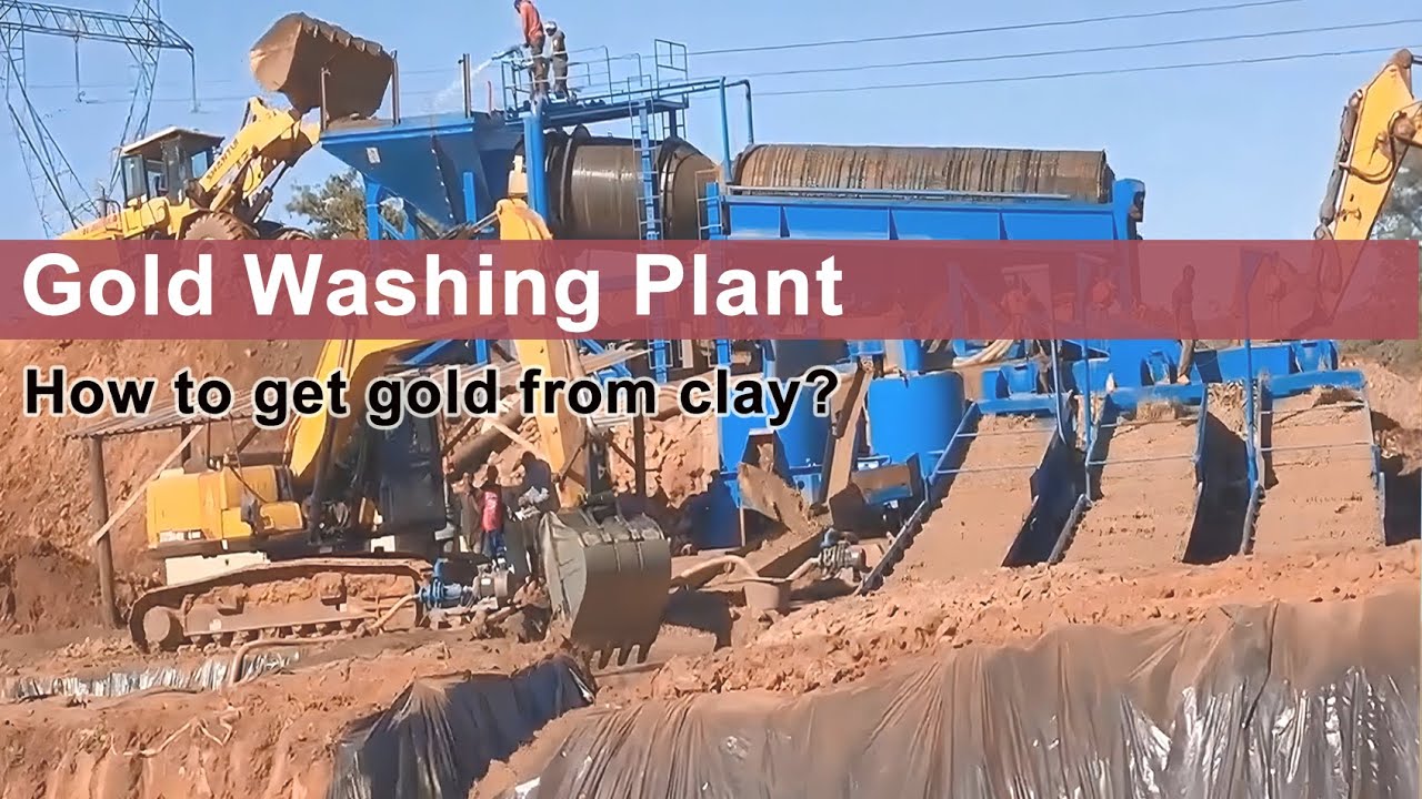50TPH Gold Washing Plant: Trommel Screens, Centrifuges, and Shaking ...