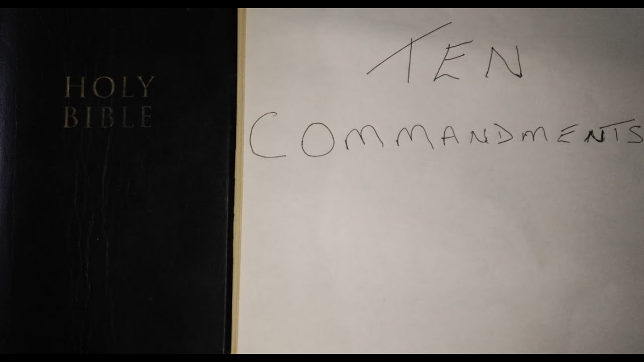 Module 0005 part 1 - The Ten Commandments - YouTube