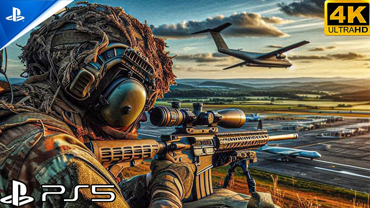 INFILTRATING CARTEL AIR BASE (PS5) Realistic ULTRA Graphics Gameplay ...